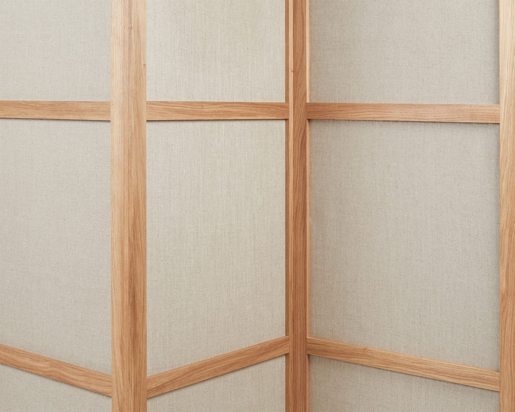 Frame Room Divider | Natural Oak / Linen | Three Panels – FRAMA