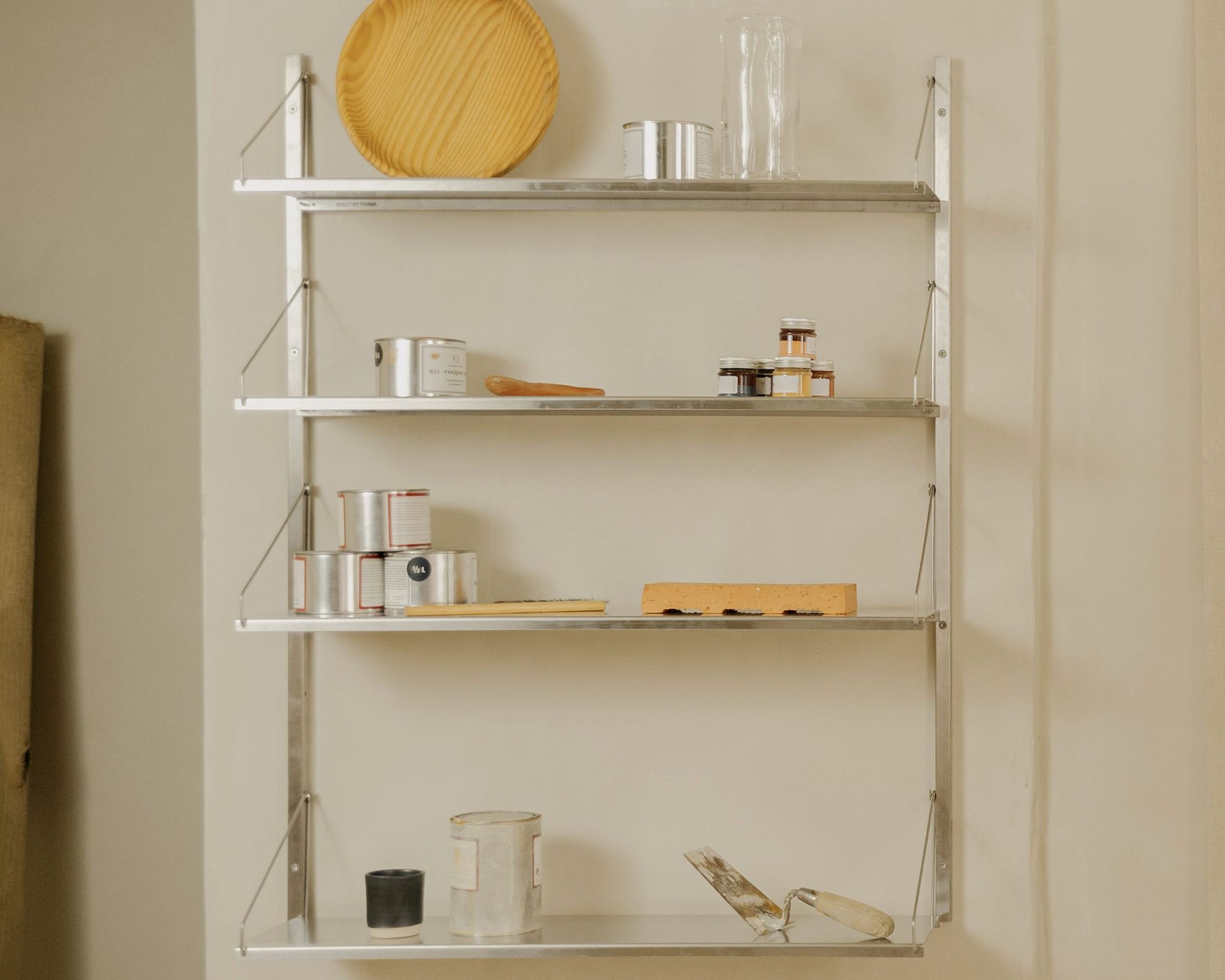 Library Shelf | Stainless Steel | D27 / W80 – FRAMA