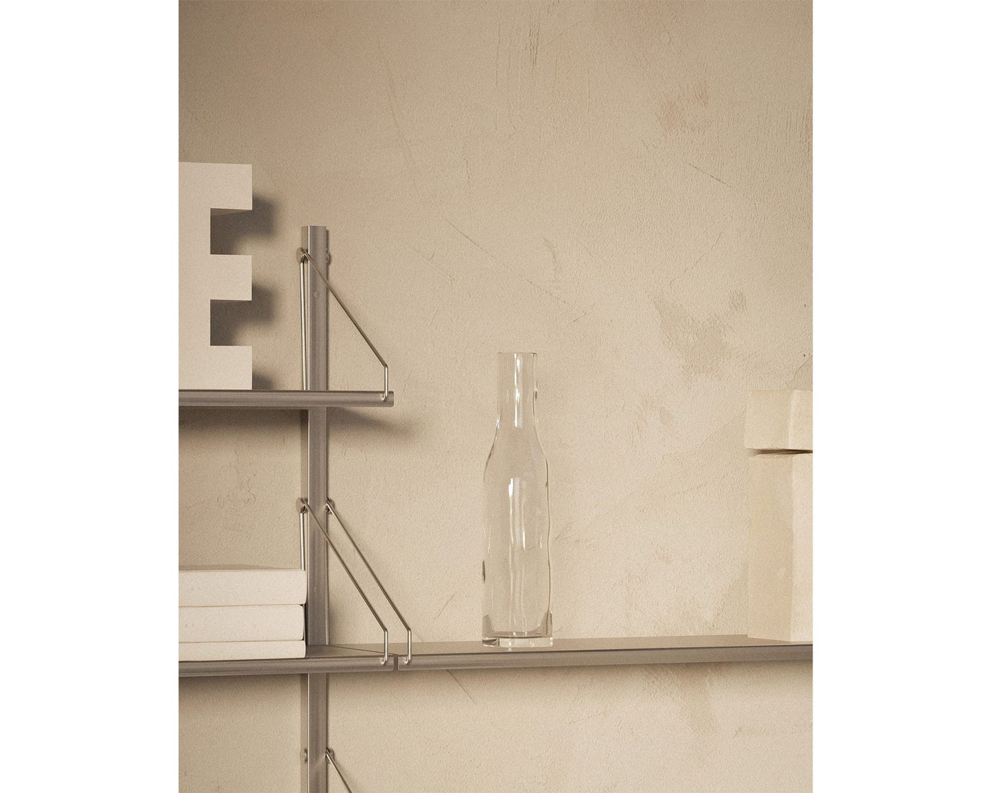 Shelf Library Triple Section | Stainless Steel | H185.2 / W80 – FRAMA