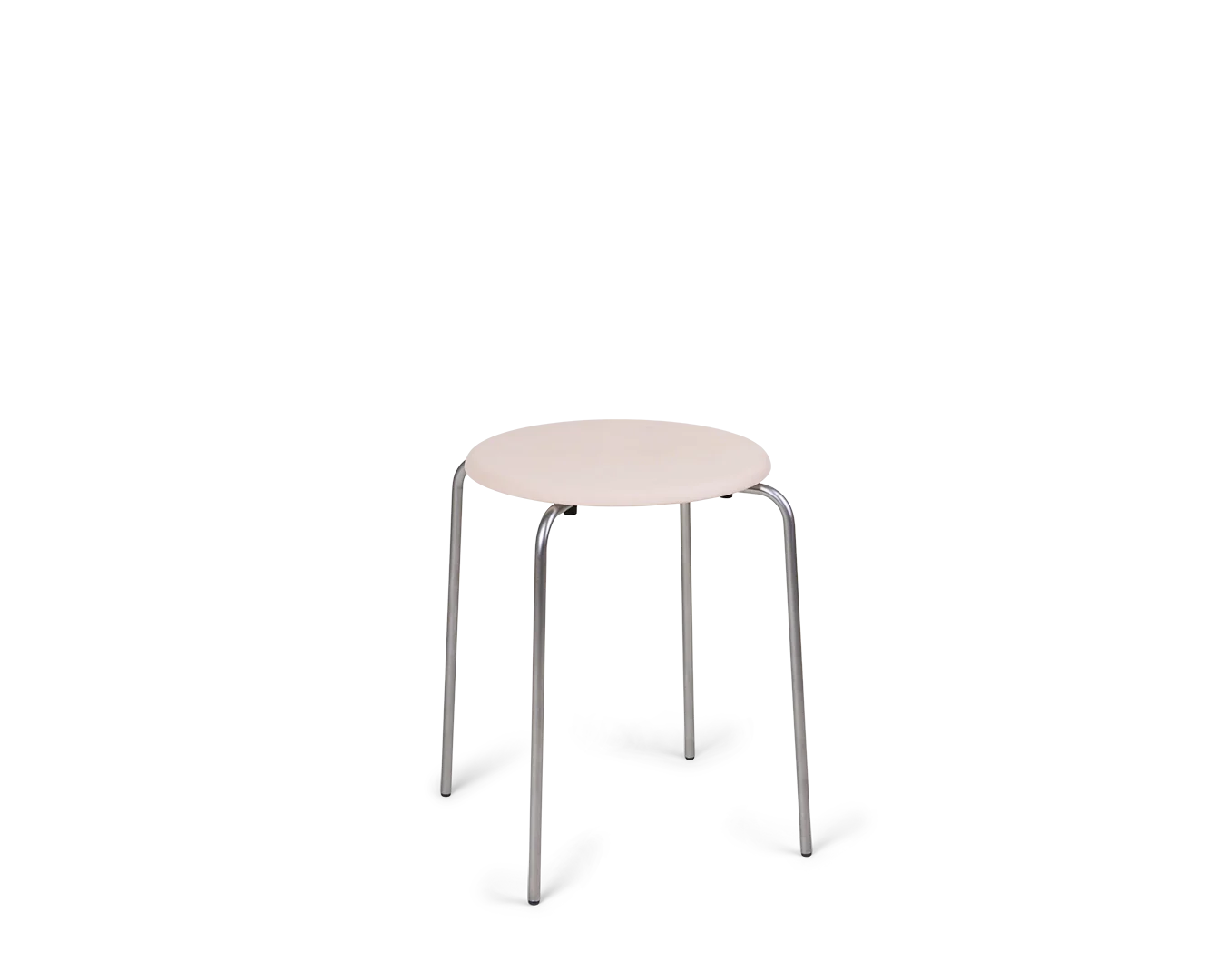 Petit Rond Stool | Stainless Steel / Leather Seat – FRAMA