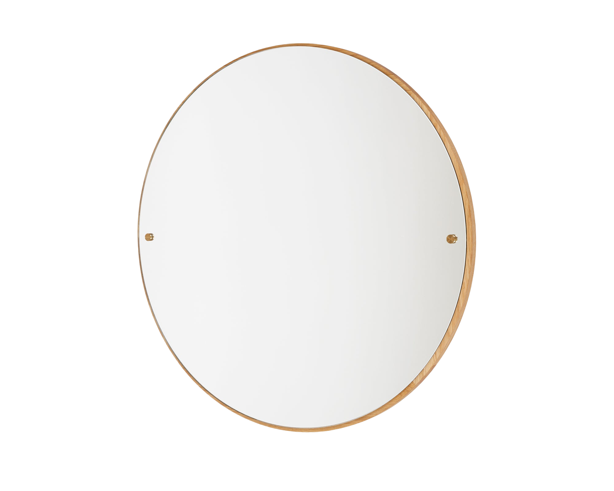 CM-1 Circle Mirror | Natural Oak | Large – FRAMA