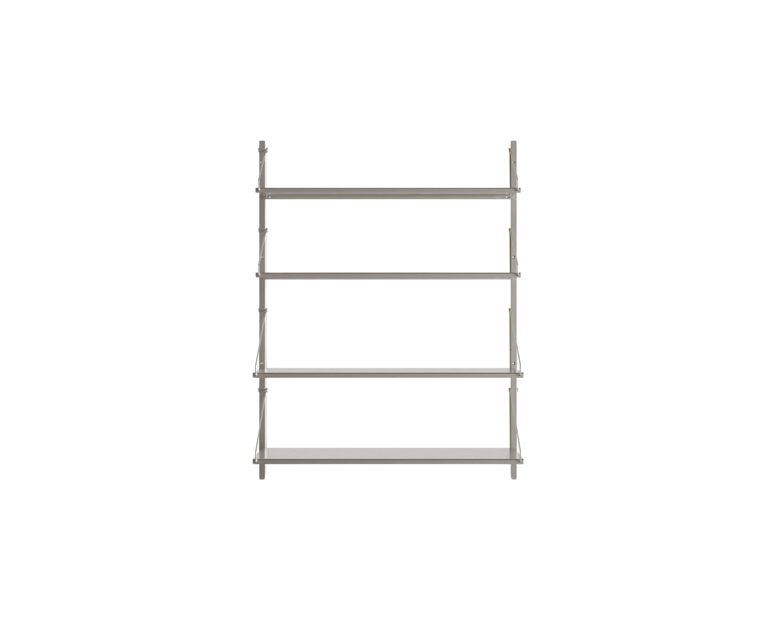 Shelf Library Single Section | Stainless Steel | H108.4 / W80 – FRAMA